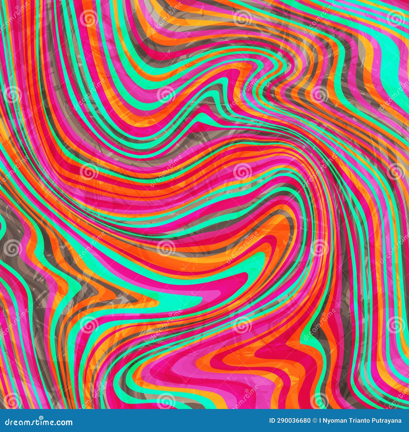 Abstract Psychedelic Groovy Background. Vector. Stock Illustration ...