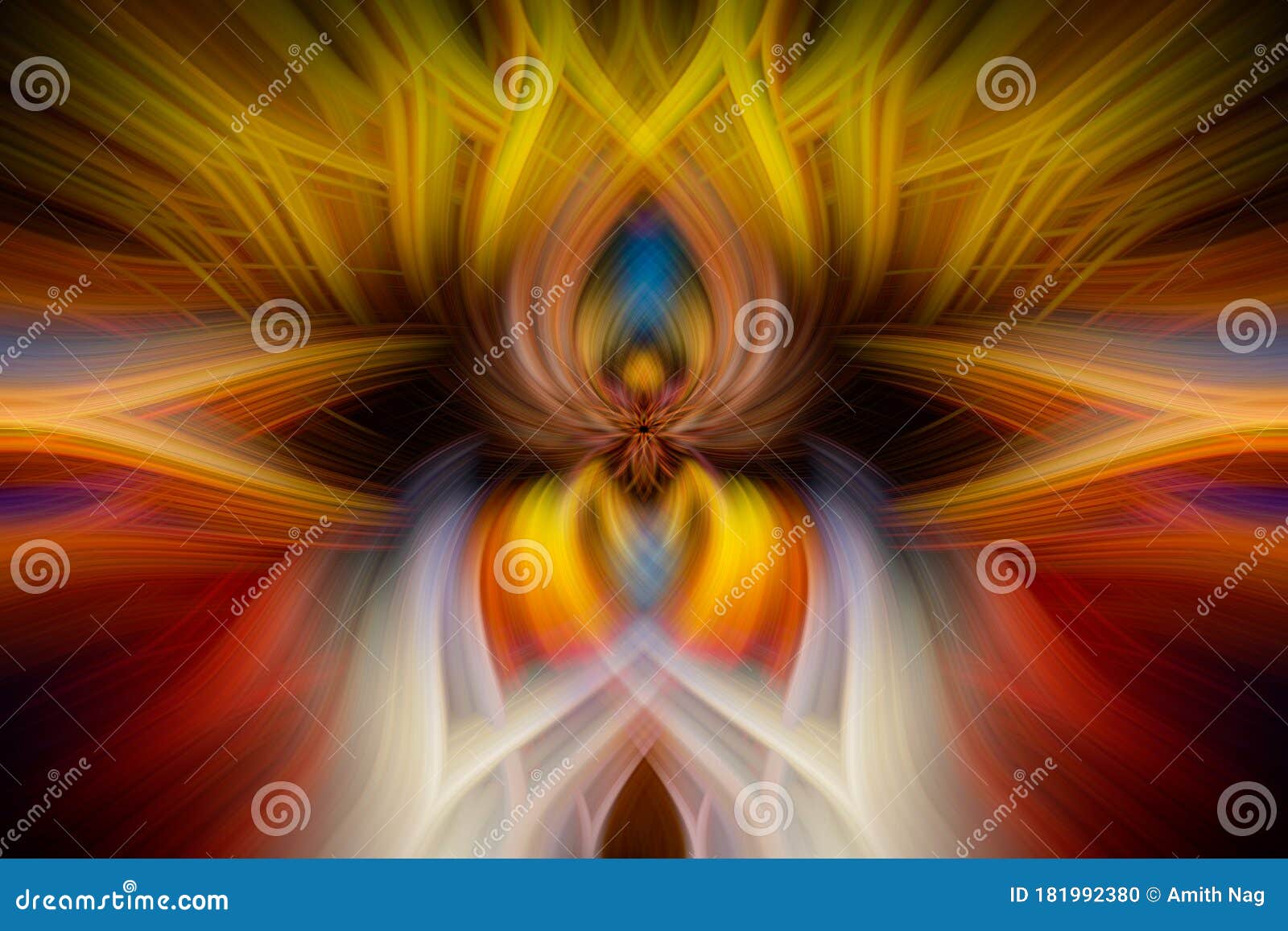 An Abstract Psychedelic Illustration Stock Illustration - Illustration ...