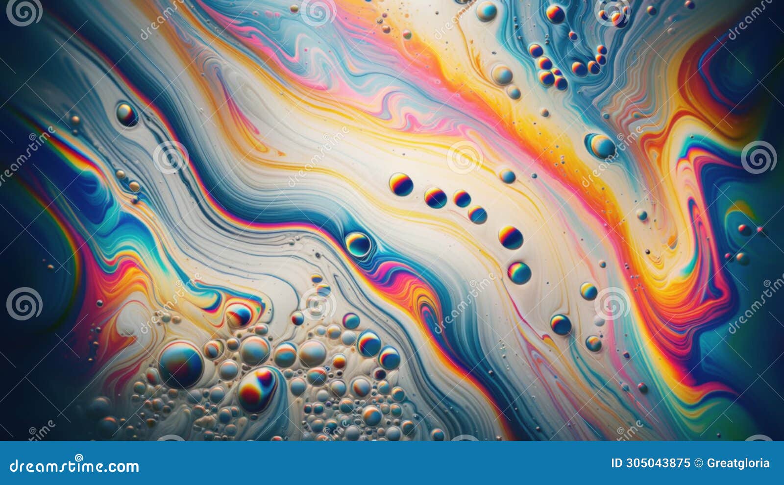 Abstract a Psychedelic Rainbow Effect. Stock Image - Image of wallpaper ...