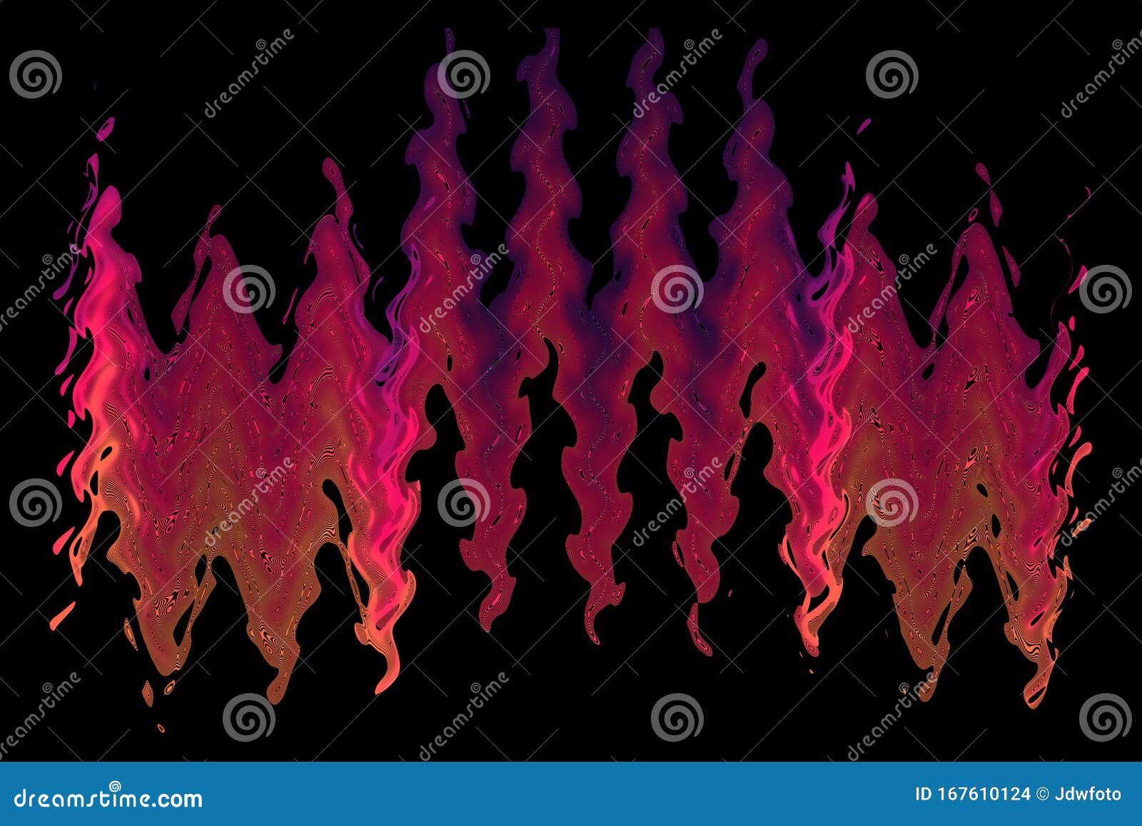 Colorful Wavy Blob stock illustration. Illustration of blurry - 167610124