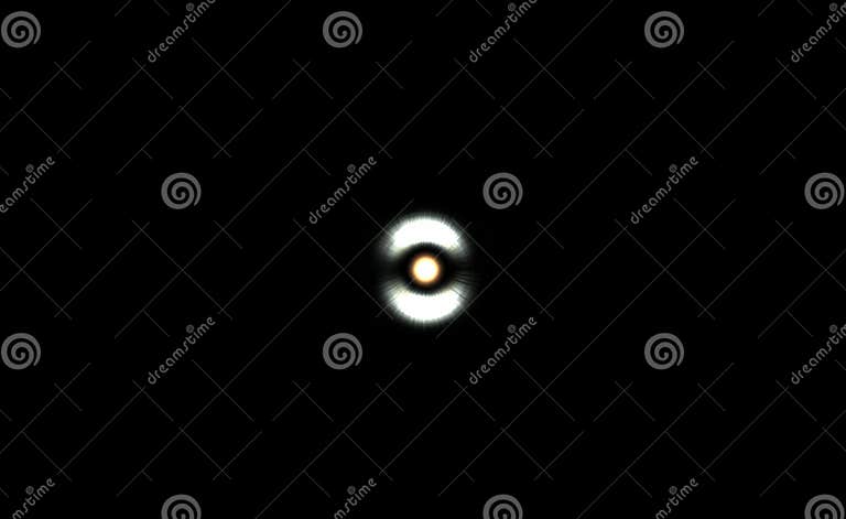 Abstract Pulsating Glow Element from Particles and Dots. Explosion, of ...