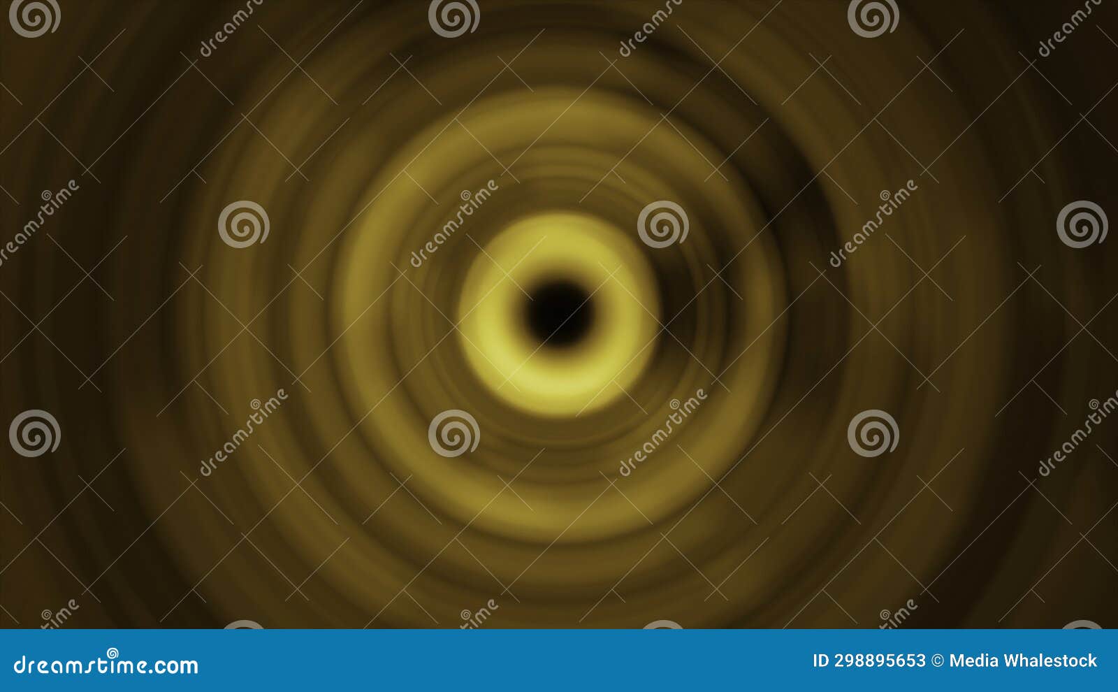 Abstract Pulsating Rings Background. Motion. Concentric Circles ...