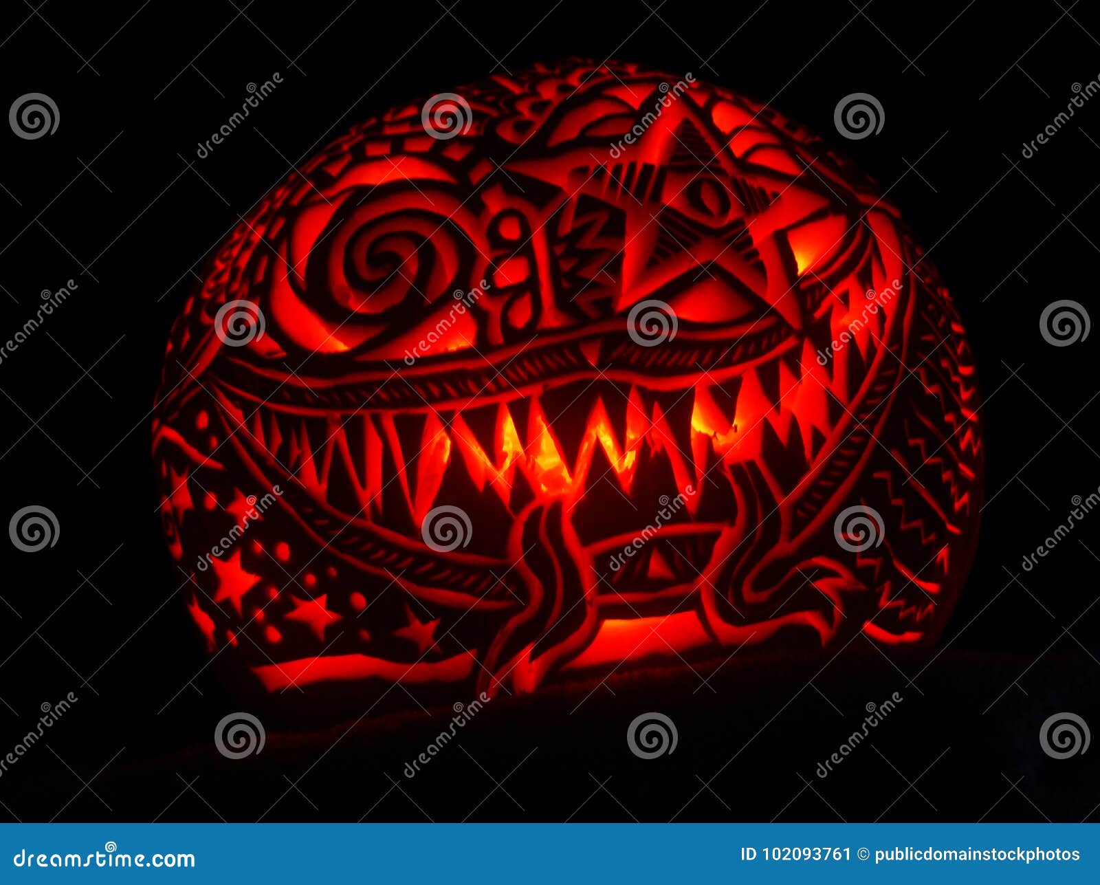 Abstract Pumpkin Picture. Image: 102093761