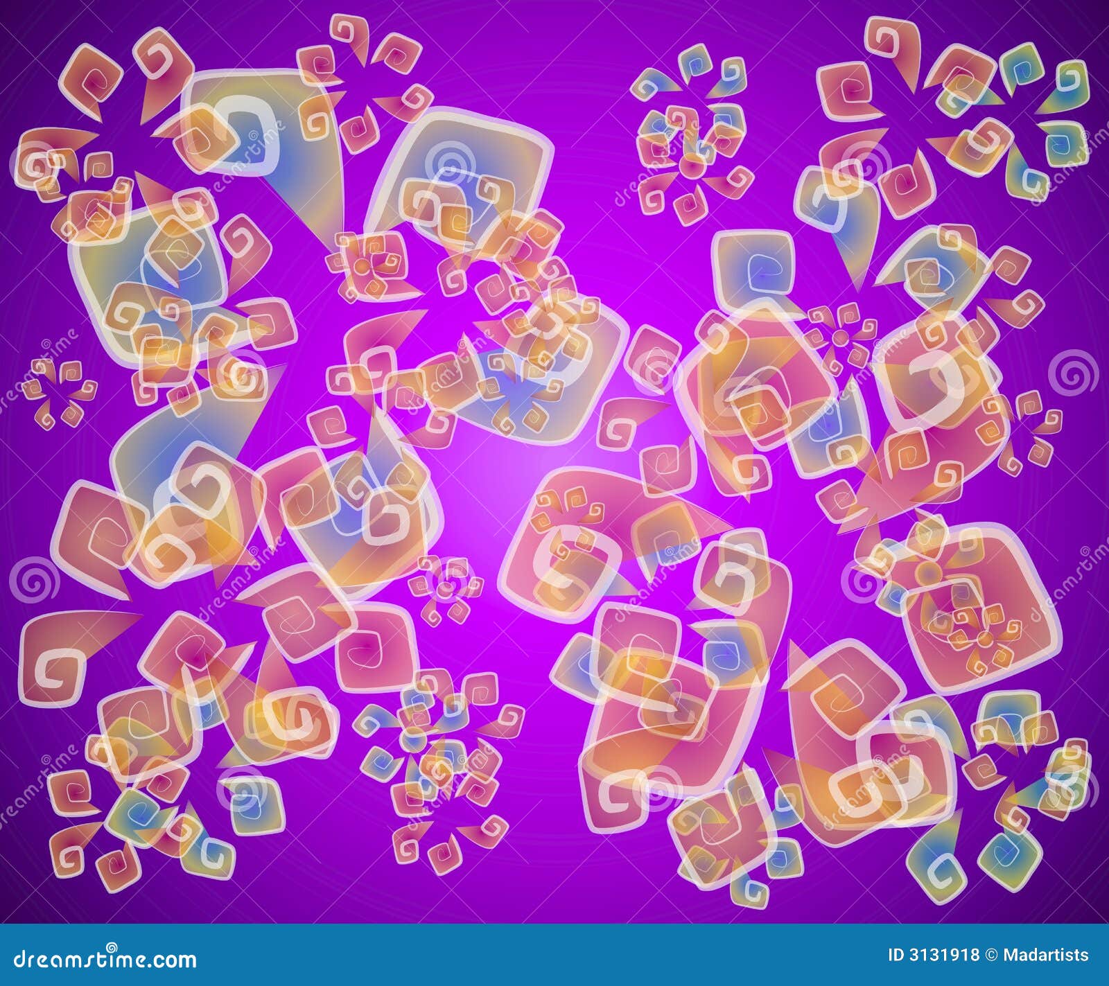 Abstract Purple Artsy Texture Stock Illustration - Illustration of ...