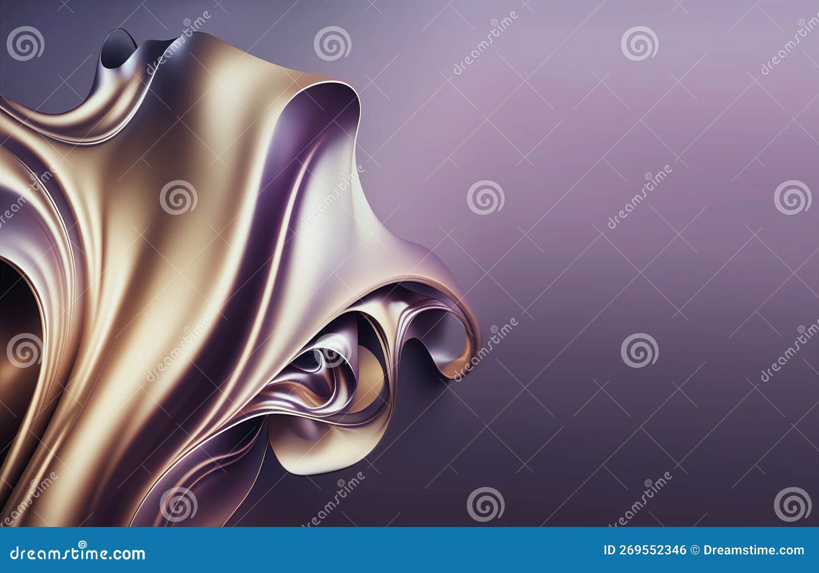 Abstract Purple Background with Copyspace and Abstract Golden Purple ...
