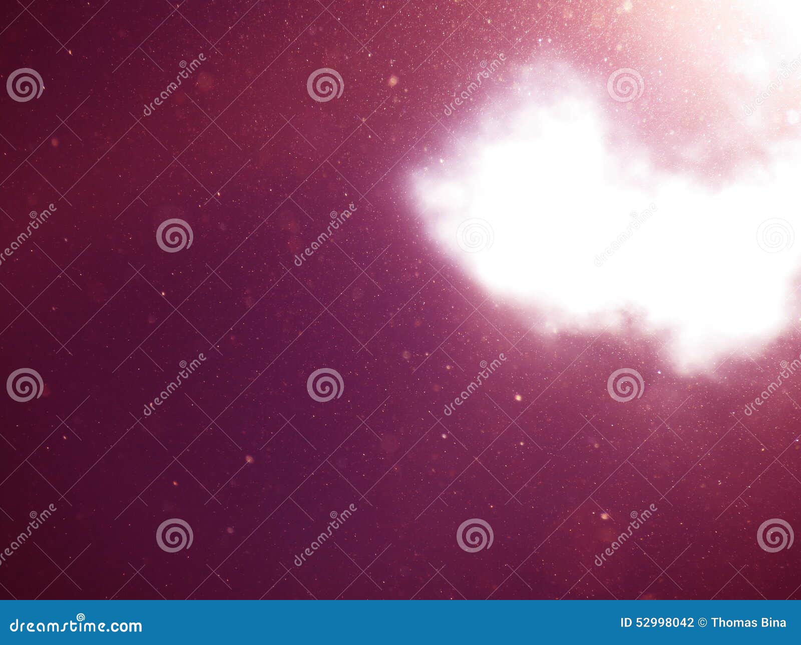 Abstract Purple Background with Floating Dust Stock Photo - Image of ...