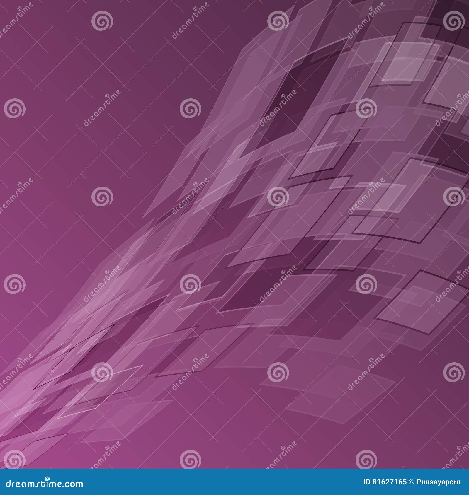 Abstract Purple Background with Geometric Stock Vector - Illustration ...