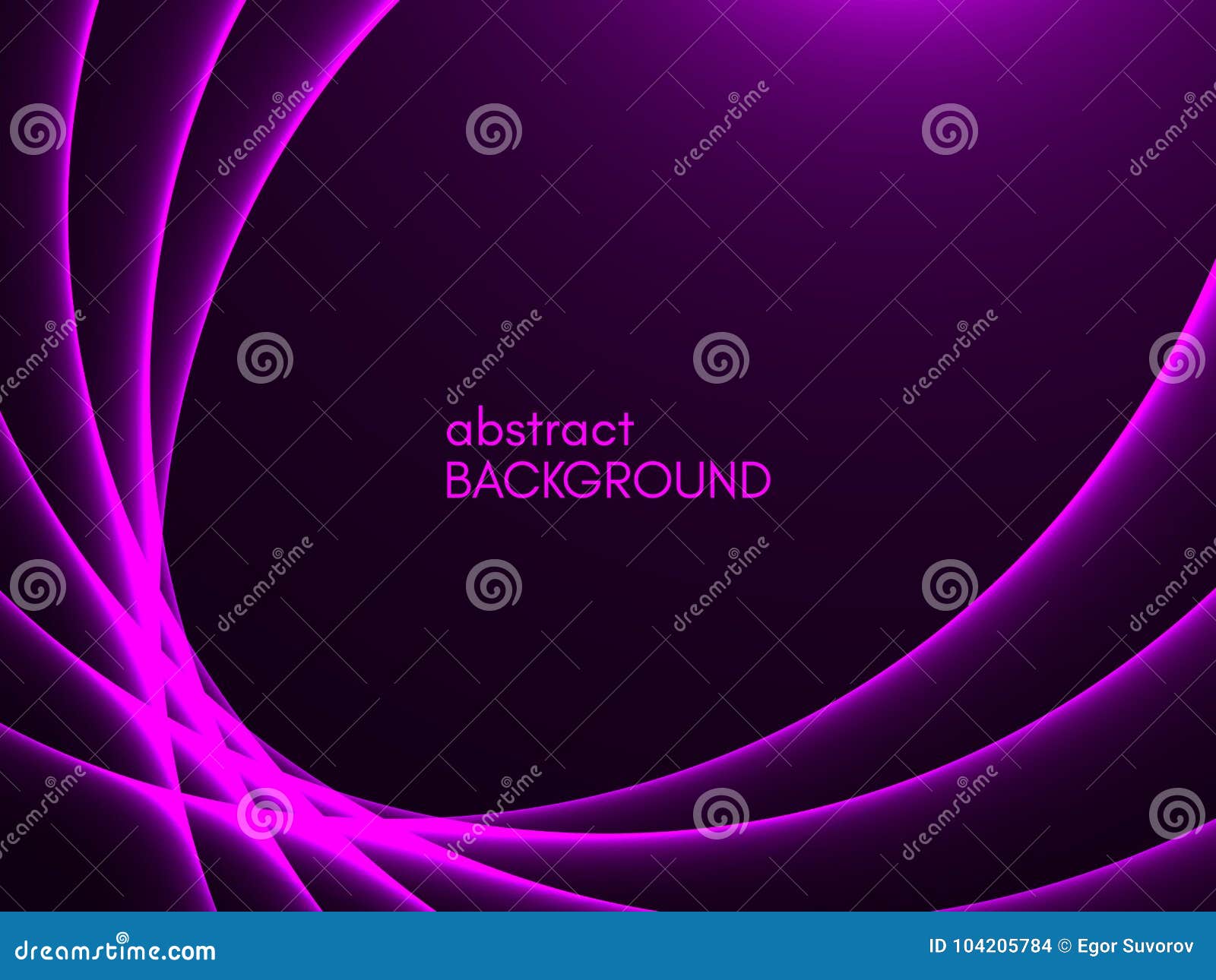 Abstract Purple Background. Violet Lines on Dark Backdrop Stock Vector ...