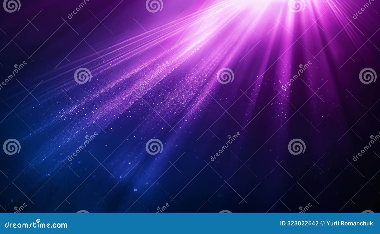 Abstract Purple and Blue Gradient Background with Light Rays and ...