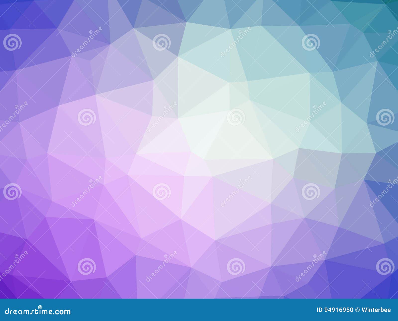 Abstract Purple Blue Gradient Polygon Shaped Background Stock ...