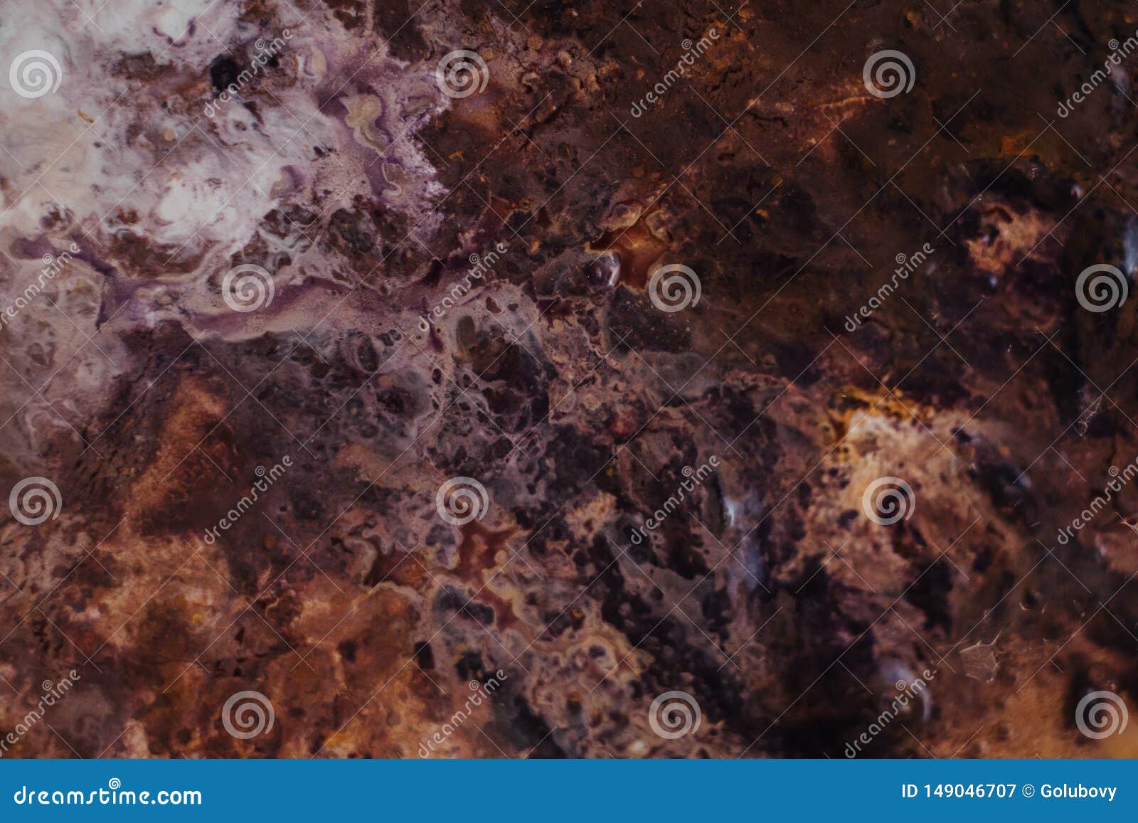 Abstract Purple Brown Paint Background Macro Art Stock Illustration ...