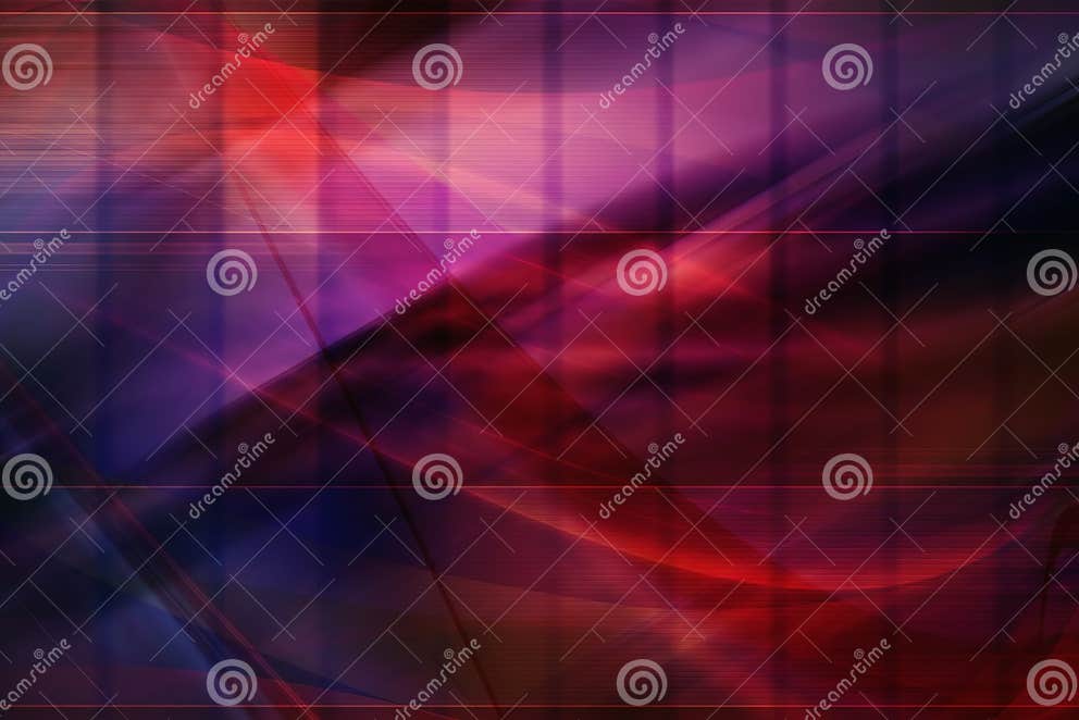 Abstract Purple Composition Stock Illustration - Illustration of ...