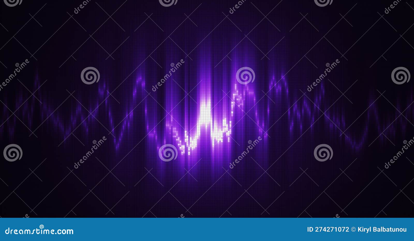 Abstract Purple Energy Equalizer from Particles and Points Abstract ...