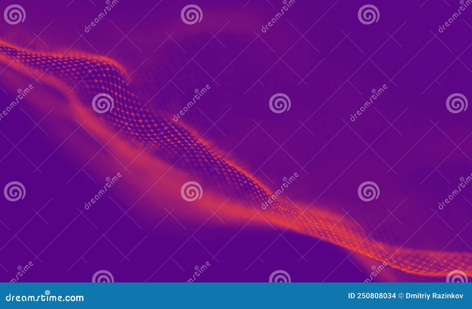 Abstract Purple Geometrical Background . Connection Structure. Science ...