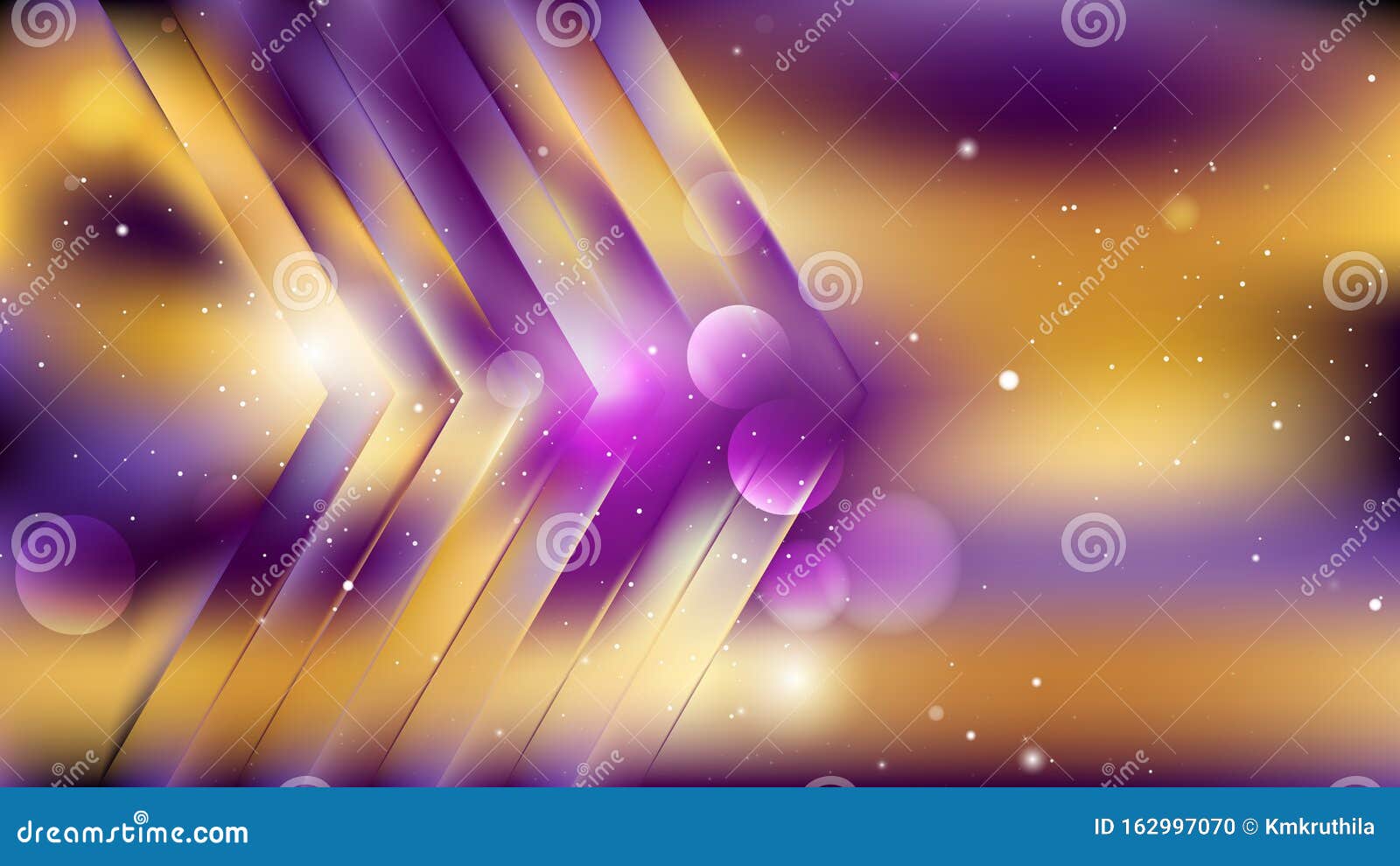 Abstract Purple and Gold Background Vector Art Stock Vector ...