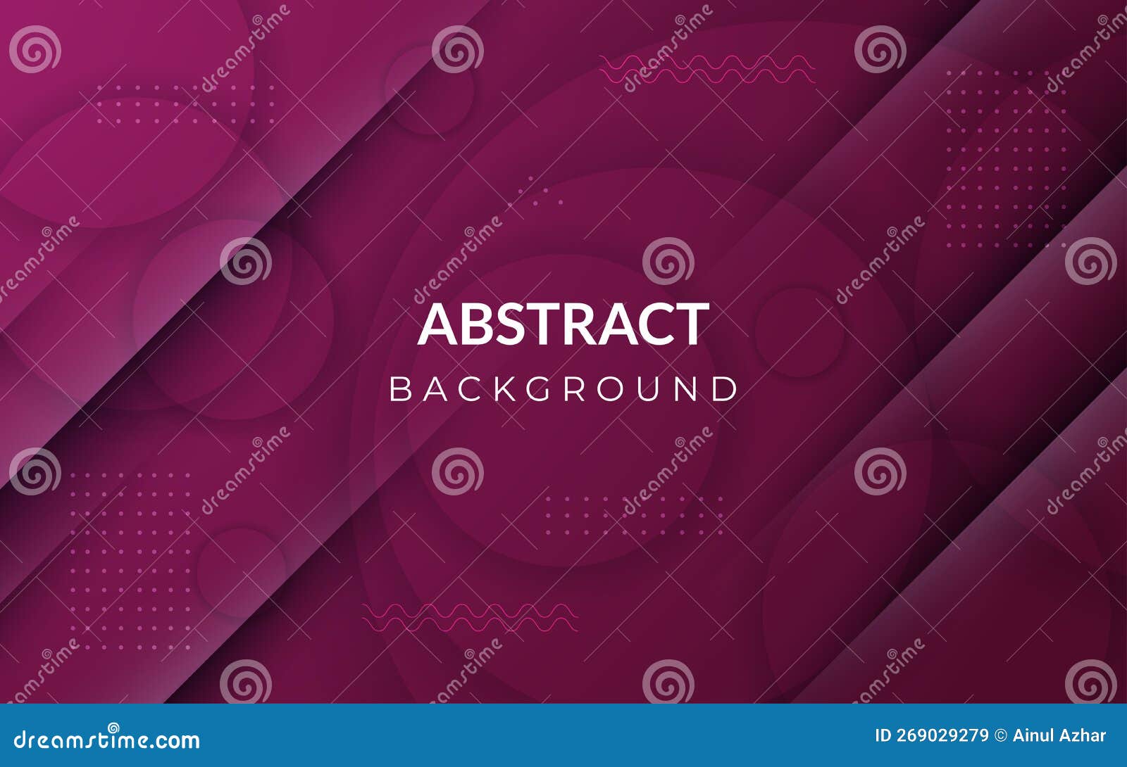 Abstract Purple Gradient Circle Shadow and Geometric Shape Decoration ...