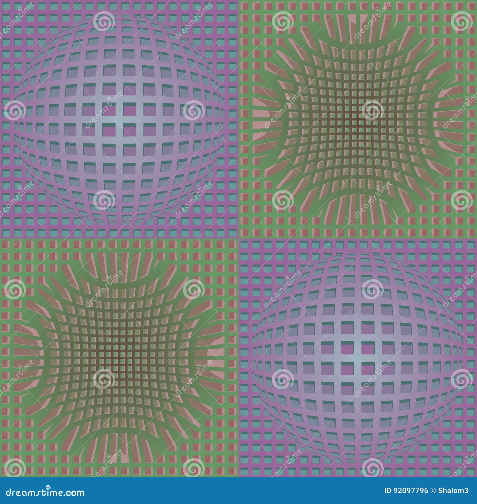 Deformed Mes Grid, Tangled Maze, Vector Background Of Tangled Lines ...