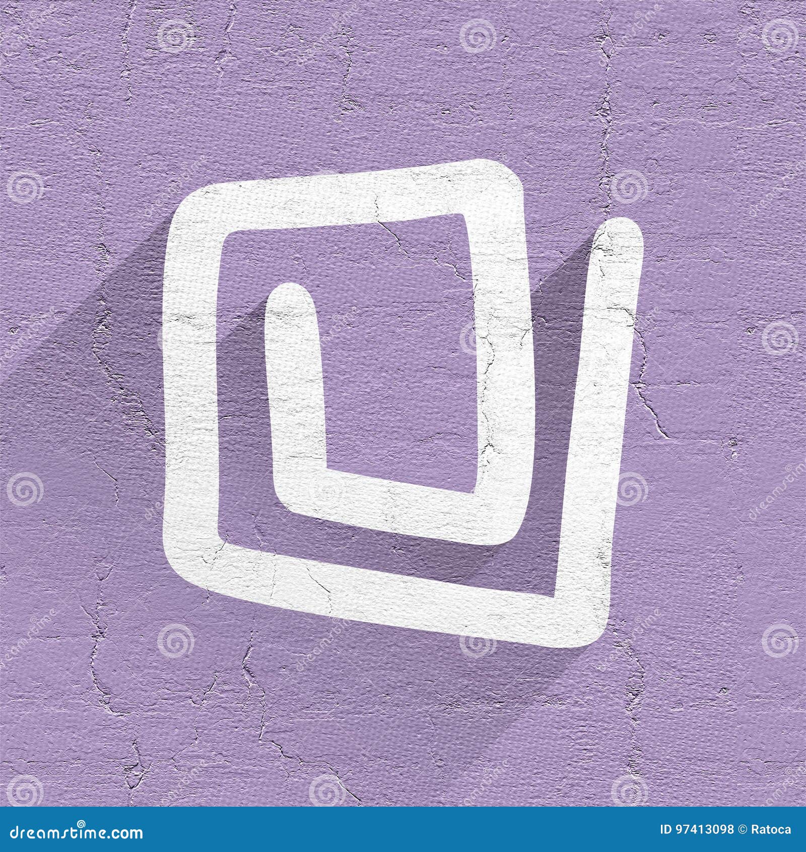 Abstract purple icon stock illustration. Illustration of abstract ...