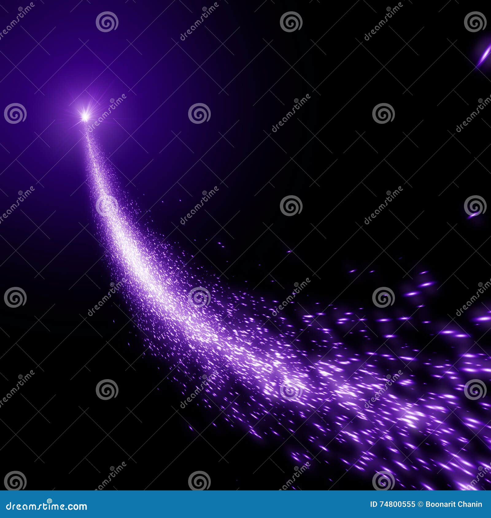 Abstract Purple Light Trail Background Stock Illustration ...