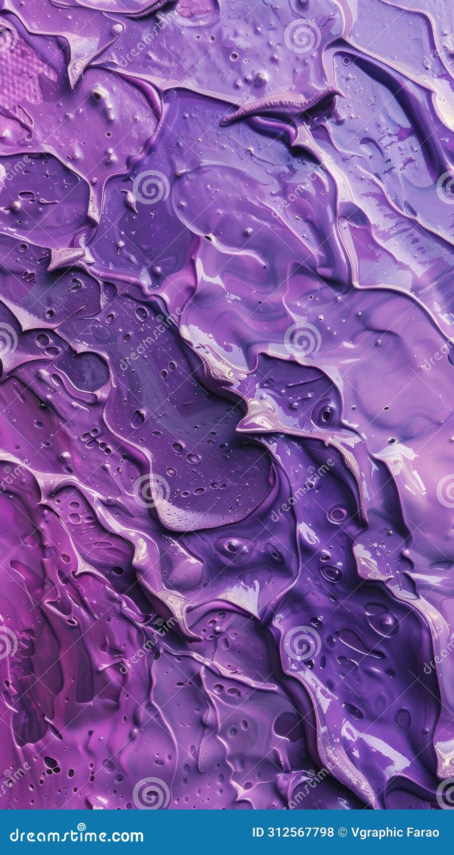 Abstract Purple Liquid Texture with Droplets Stock Photo - Image of ...