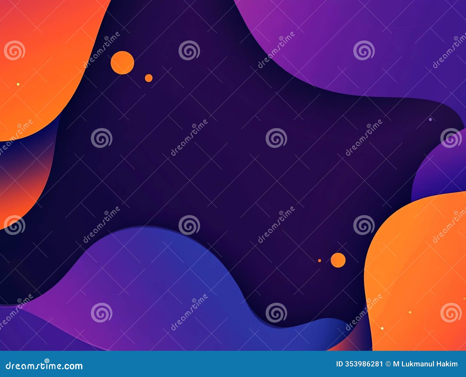 Abstract Purple Orange Background Illustration Stock Image - Image of ...