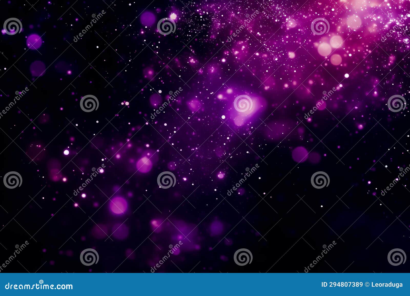 Abstract Purple Particles Background Stock Illustration - Illustration ...