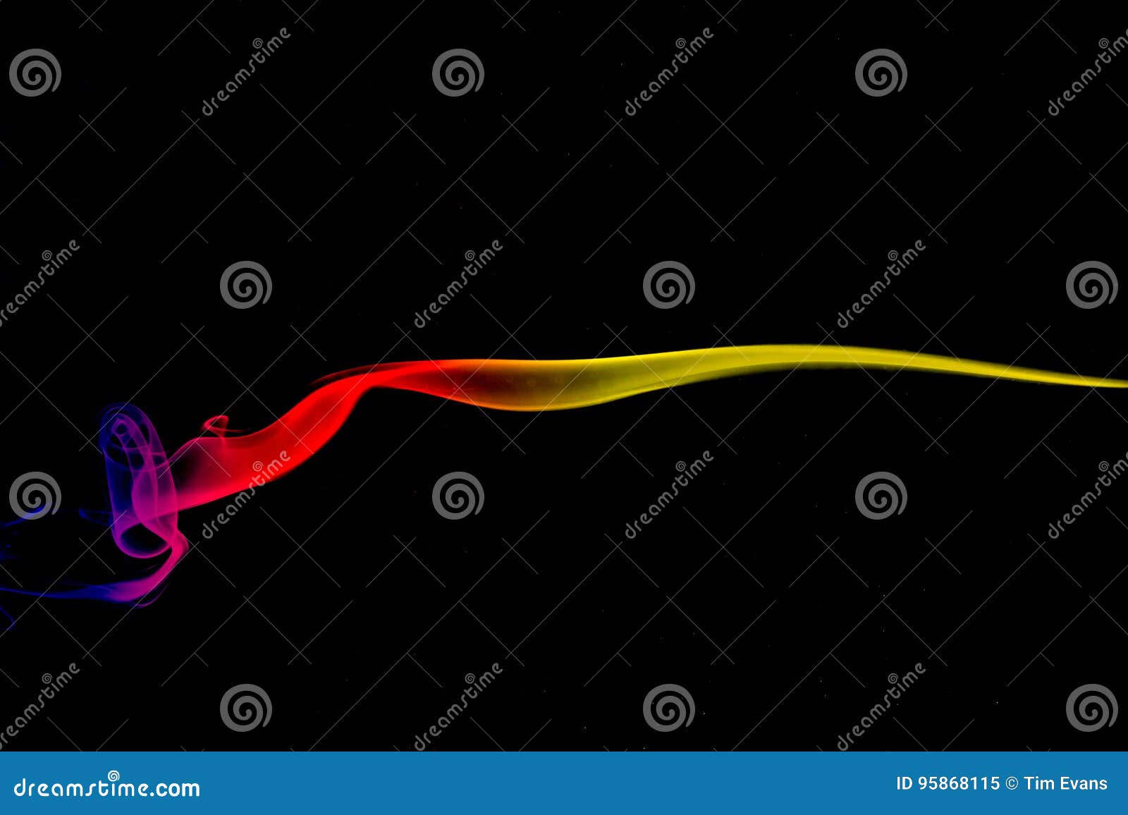 Abstract Purple, Red, Yellow Horizontal Smoke Stock Image - Image of ...