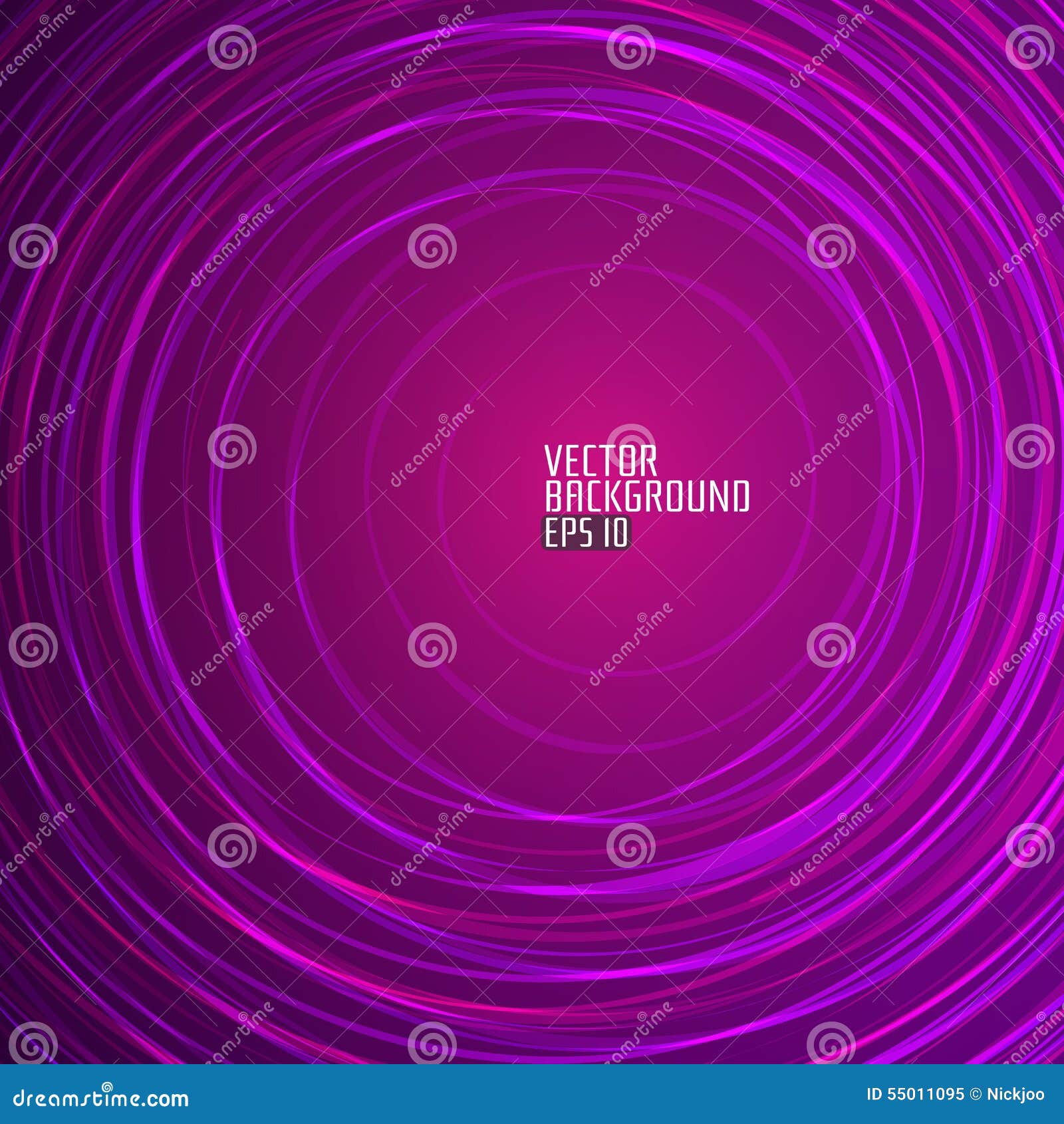 Abstract Purple Round Background. Vector Stock Vector - Illustration of ...