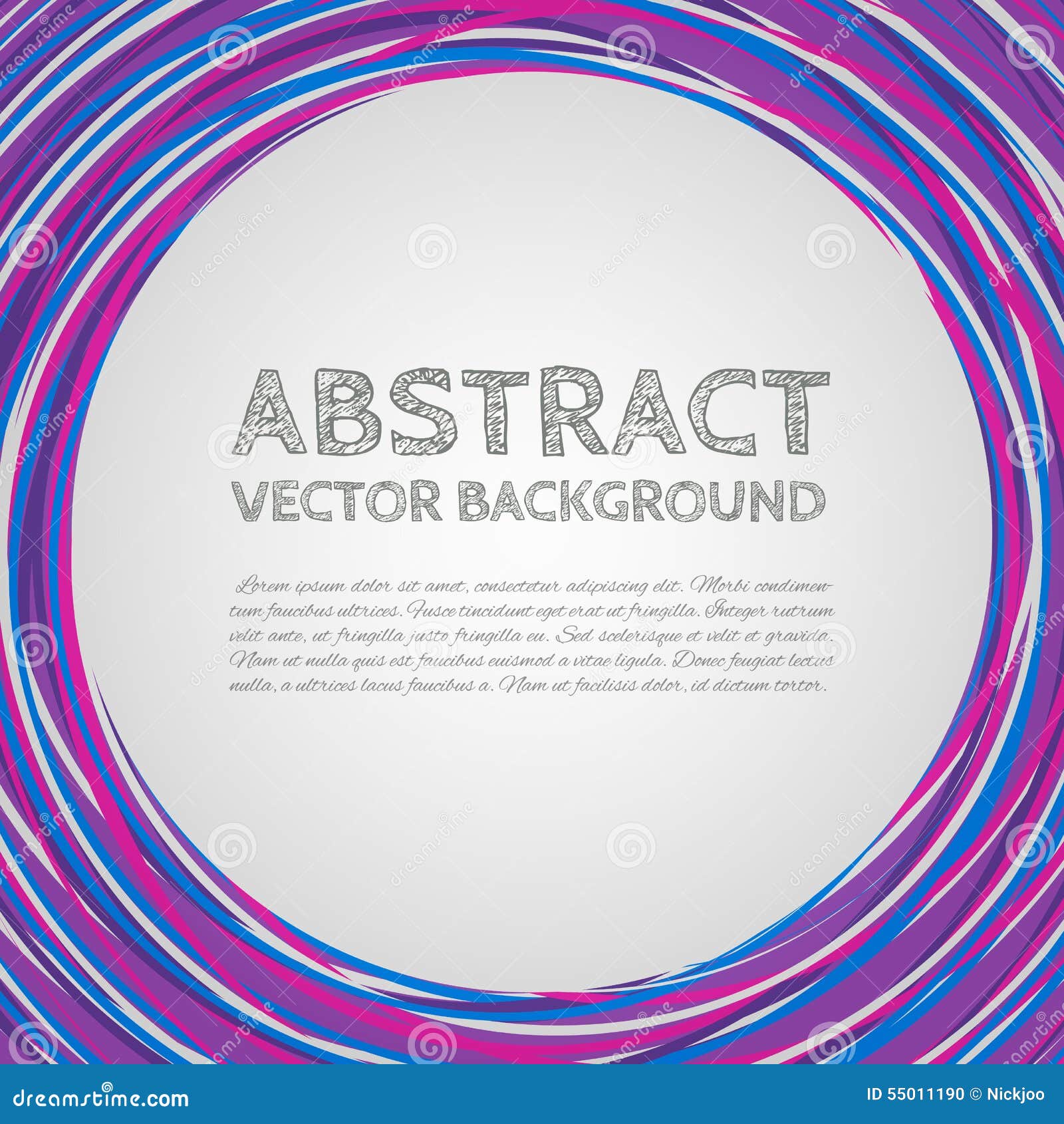 Abstract Purple Round Background. Vector Stock Vector - Illustration of ...