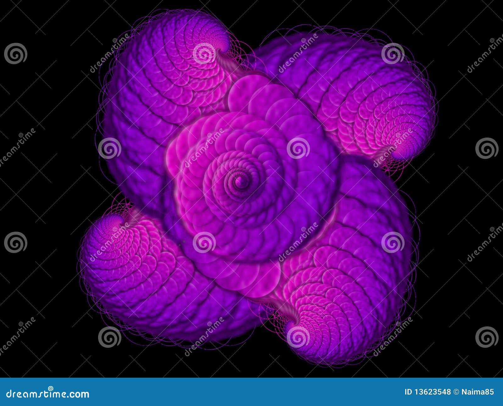 Abstract purple shell stock vector. Illustration of gradiation - 13623548
