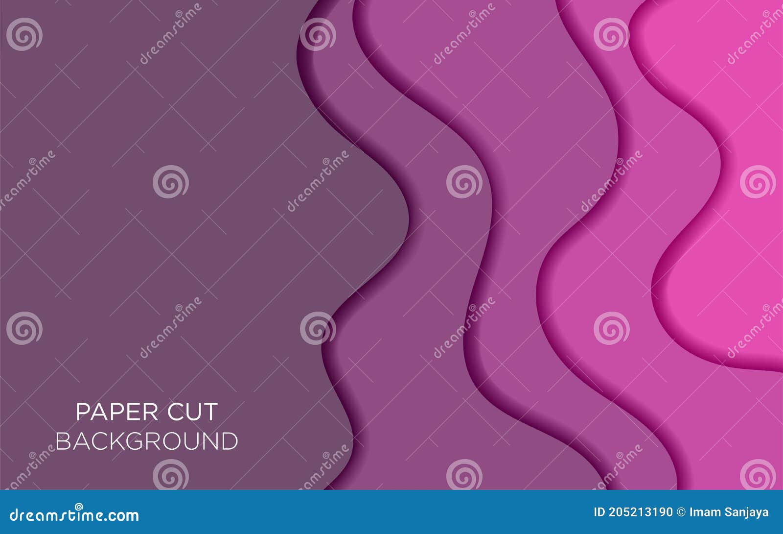 Abstract Purple Slime Paper Cut Background,digital Template Stock ...