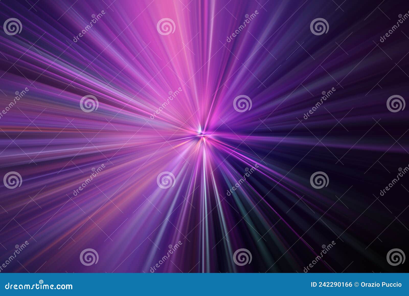 Abstract Purple Starburst Light Explosion Background. Purple Abstract ...