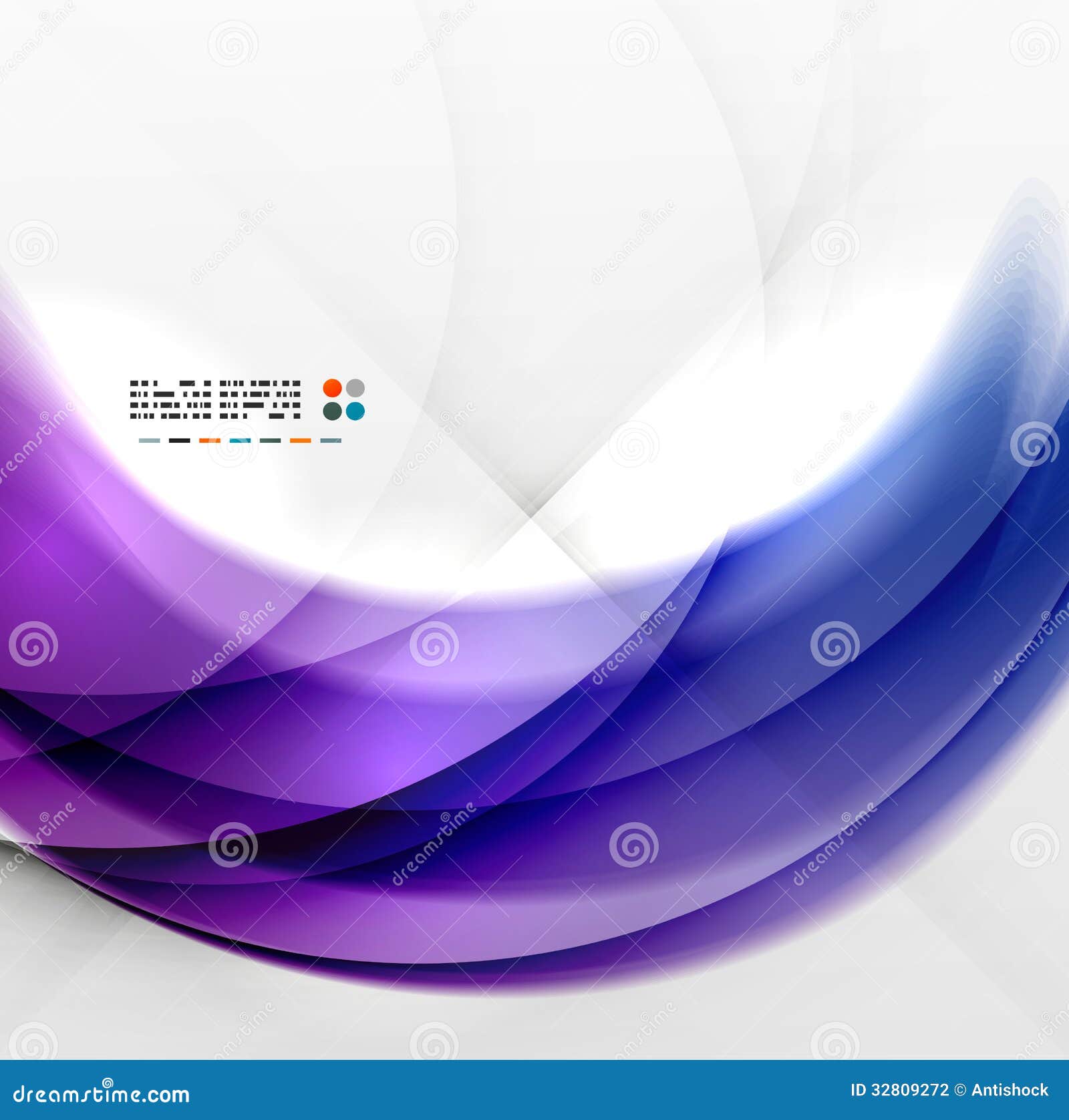 Purple Swirl Spring Background Bubbles Light Flair Royalty-Free Stock ...