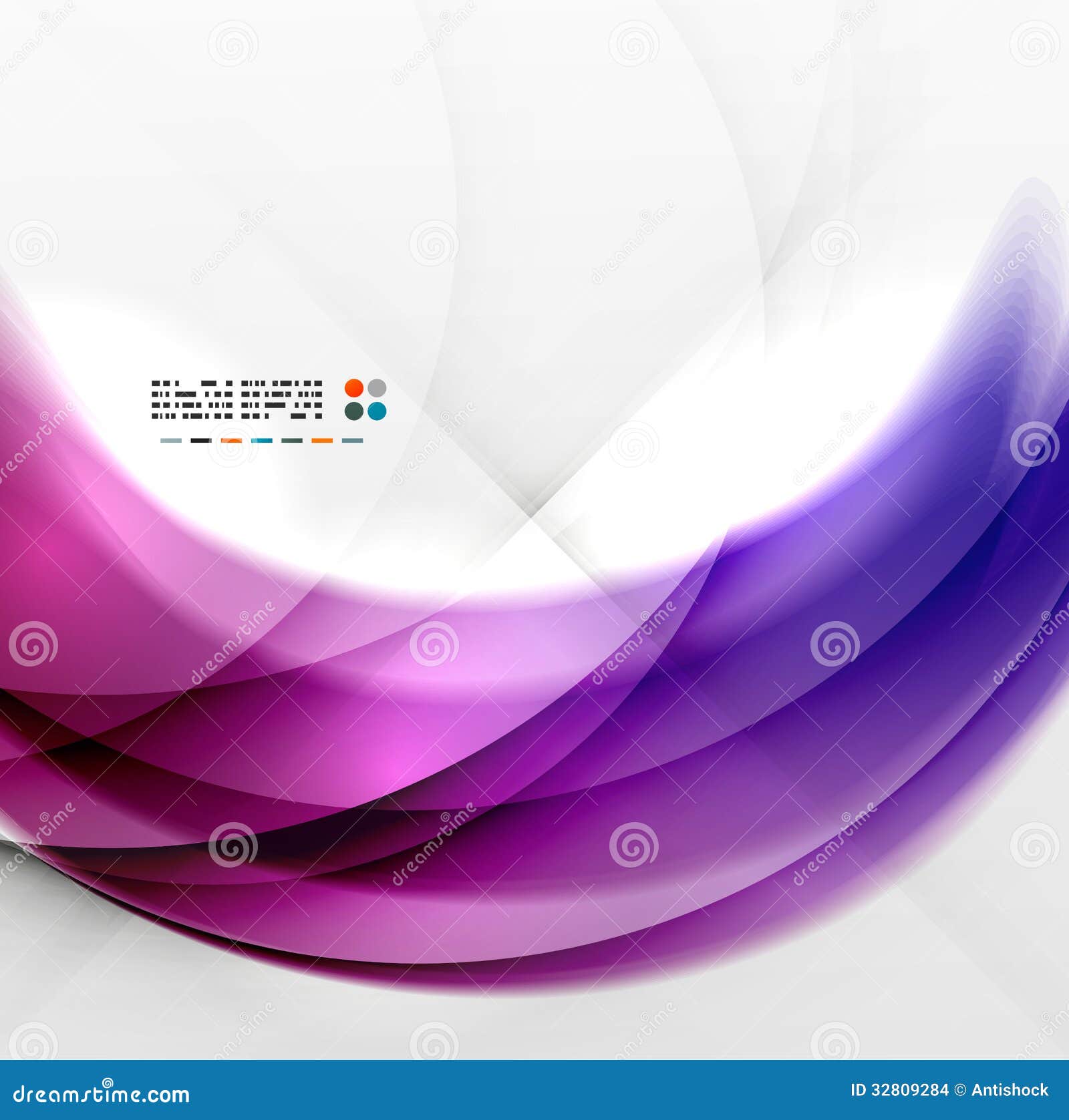 Abstract Purple Swirl Design Stock Vector - Illustration of gradient ...