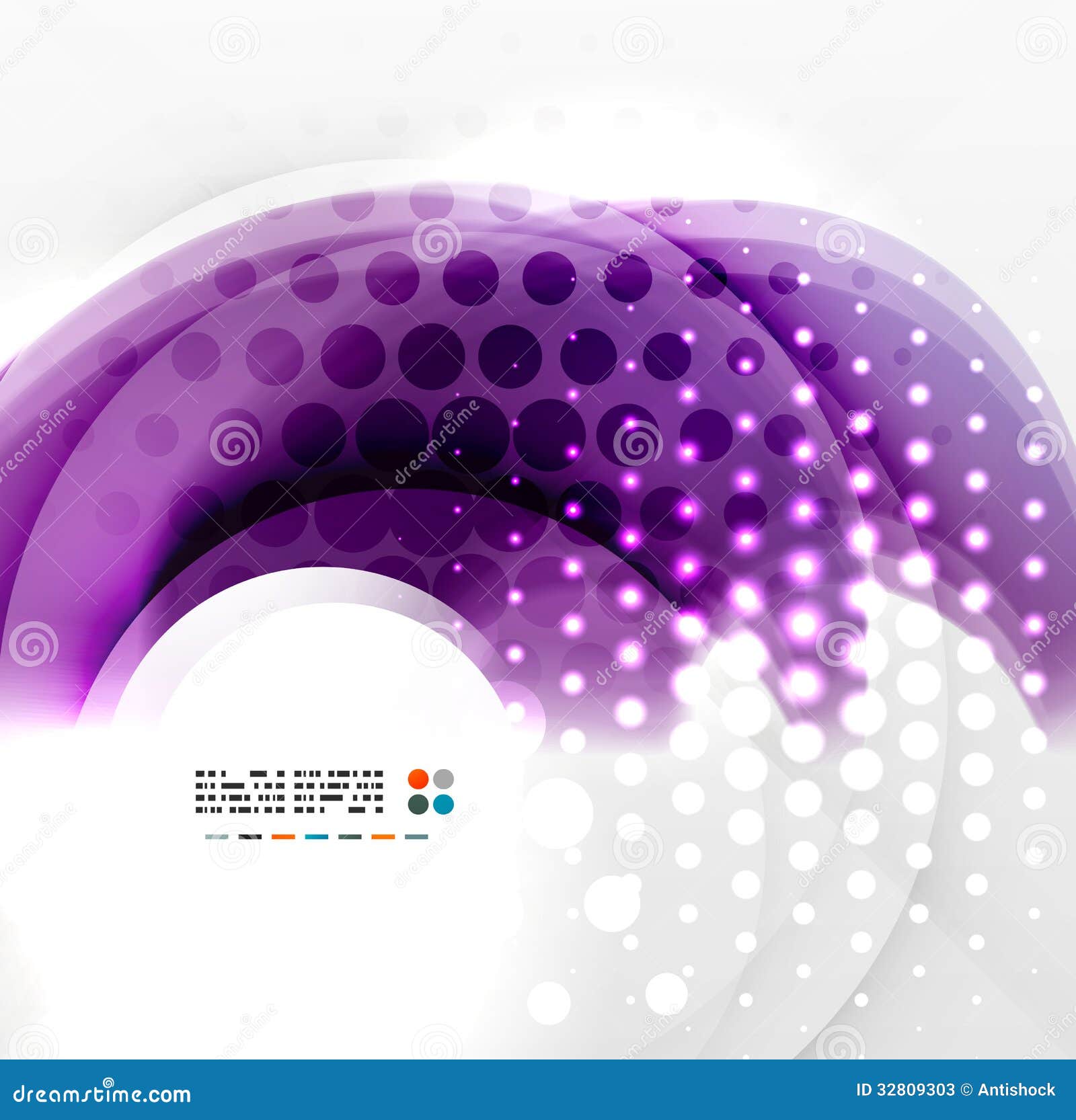 Abstract Purple Swirl Design Stock Illustration - Illustration of ...