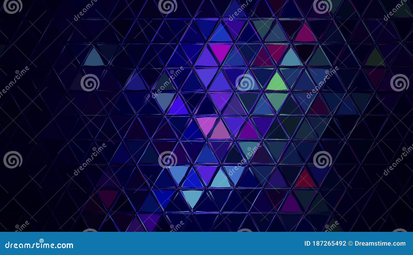 Abstract Purple Triangle Pattern Texture Stock Illustration ...