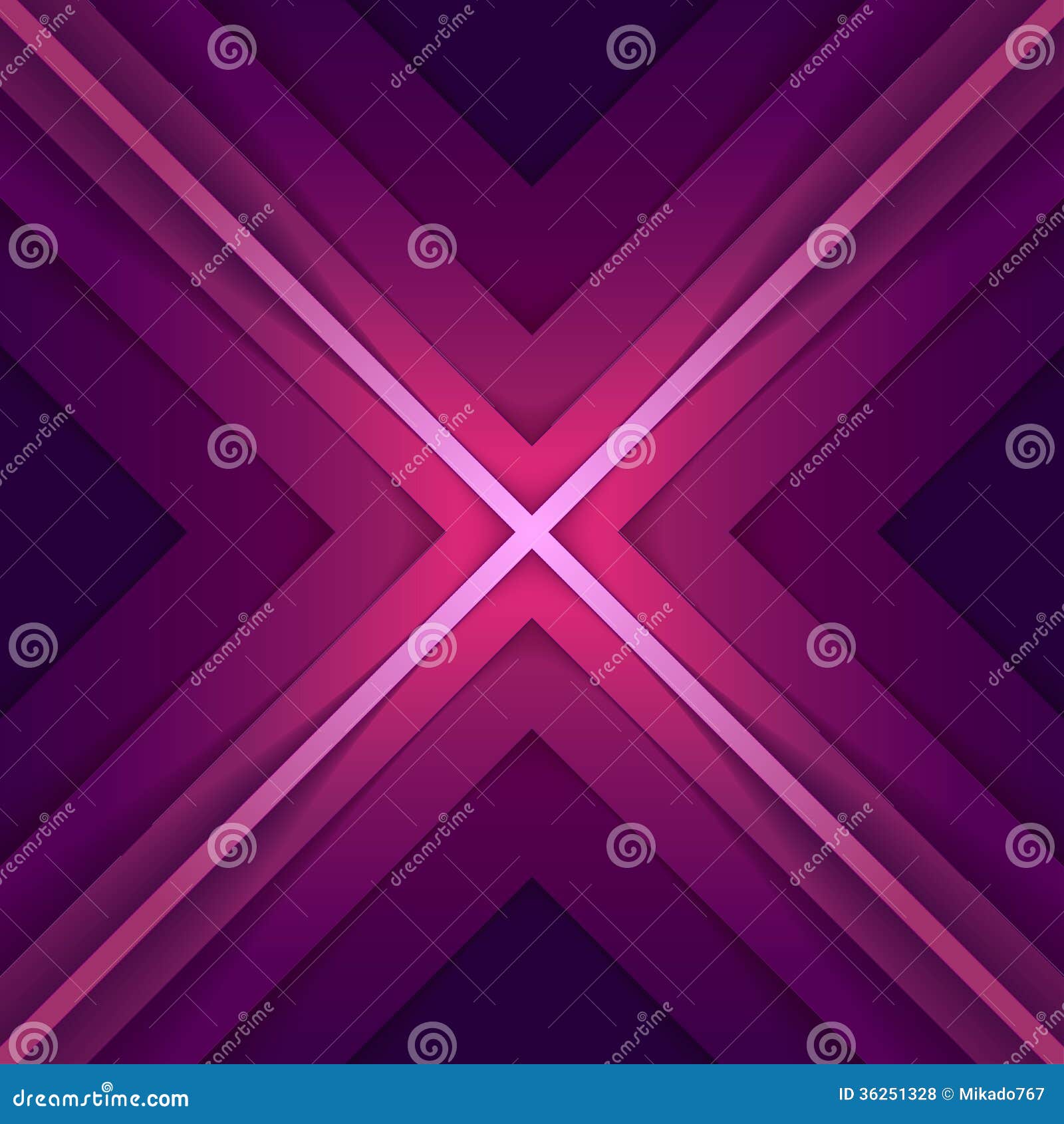 Abstract Purple Triangle Shapes Background Stock Vector - Illustration ...