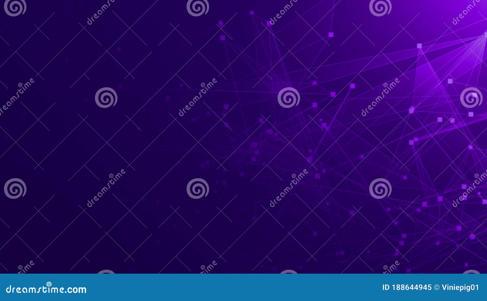 Abstract Purple Violet Polygon Tech Network with Connect Technology ...