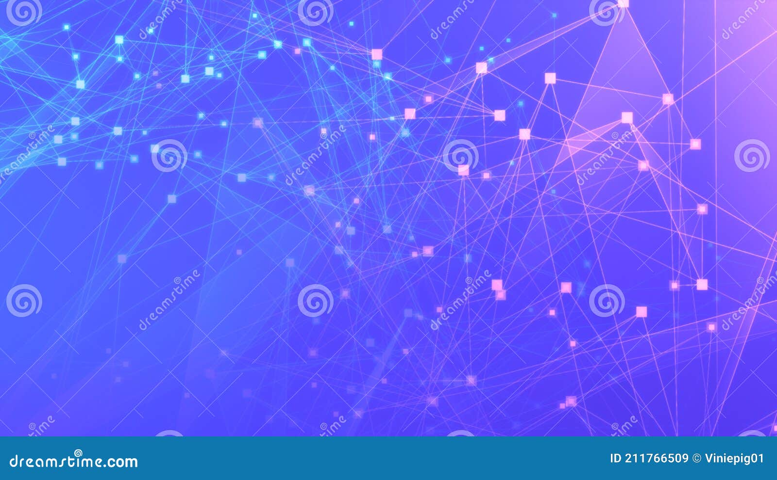 Abstract Purple Violet Polygon Tech Network with Connect Technology ...