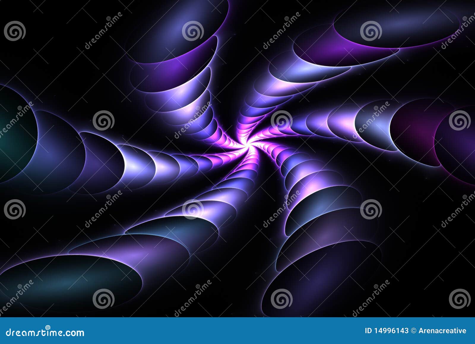 Abstract Purple Vortex stock illustration. Illustration of flowing ...