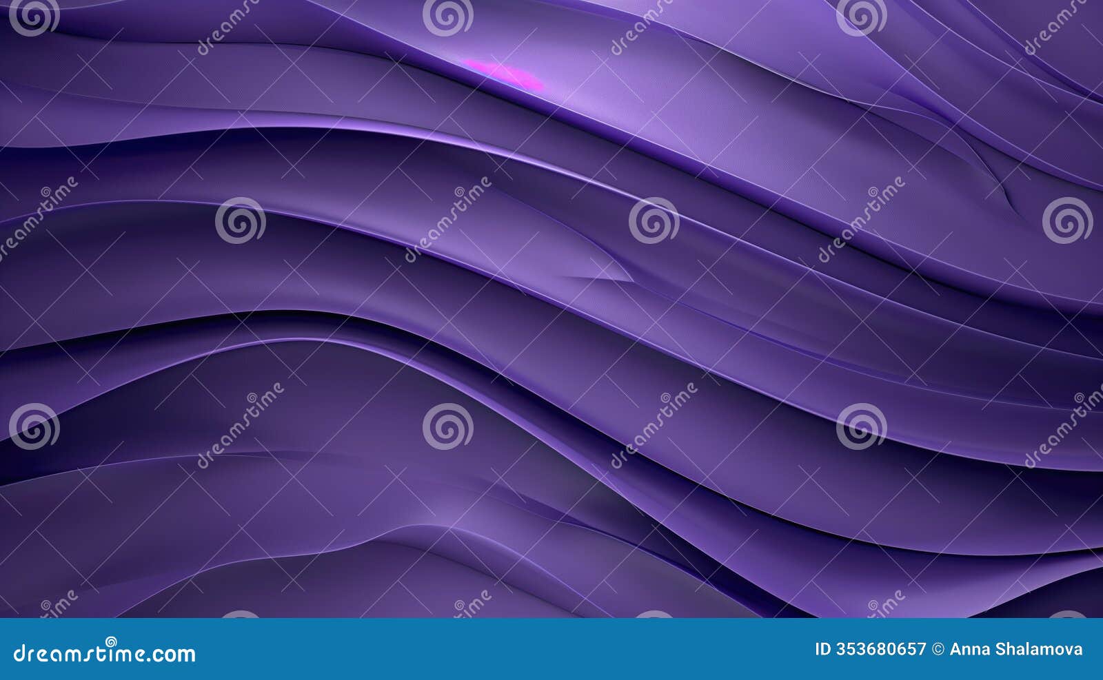 Abstract Purple Wave Pattern with Smooth Flowing Curves for Modern ...