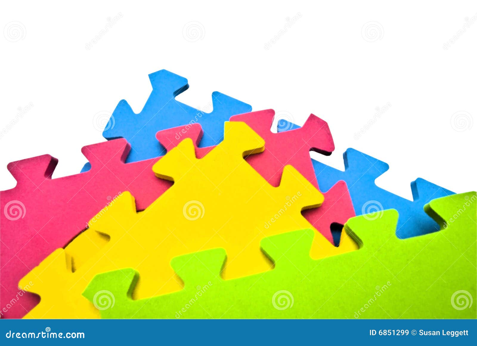 Abstract Puzzle Background stock image. Image of work - 6851299