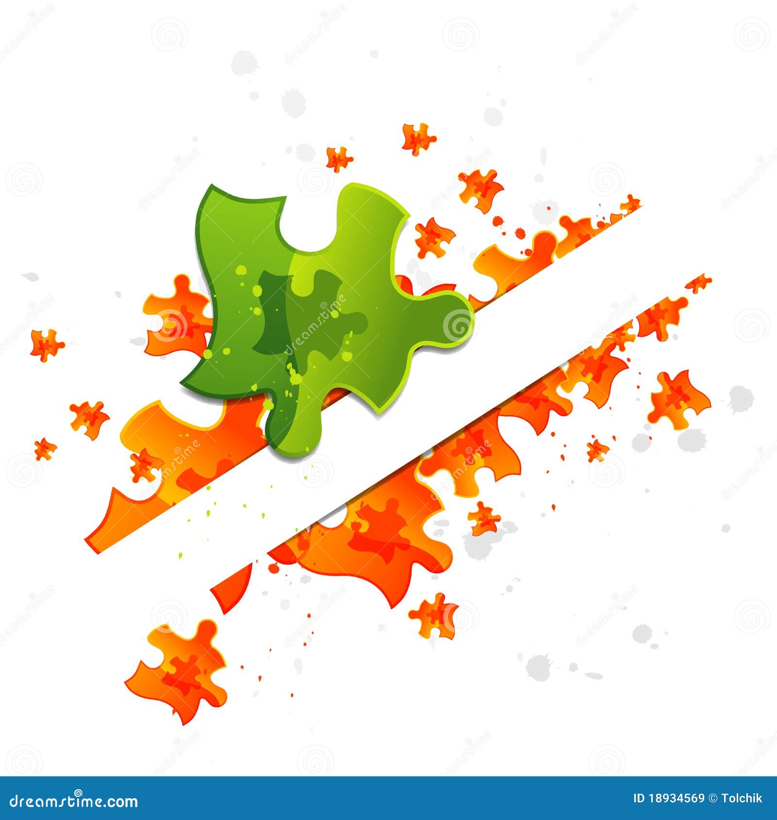 Abstract Puzzle Background, , Eps10 Stock Vector - Illustration of ...