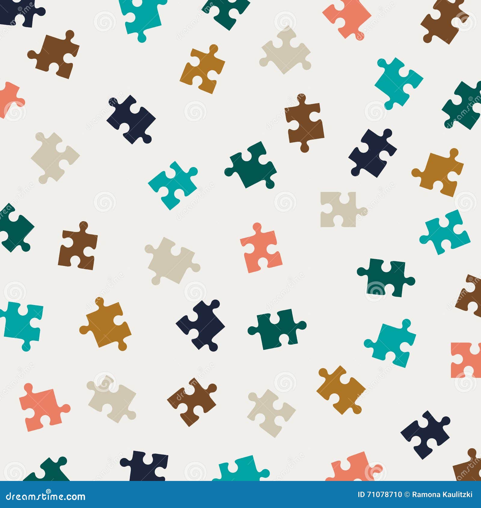 Abstract Puzzle Background stock illustration. Illustration of business ...