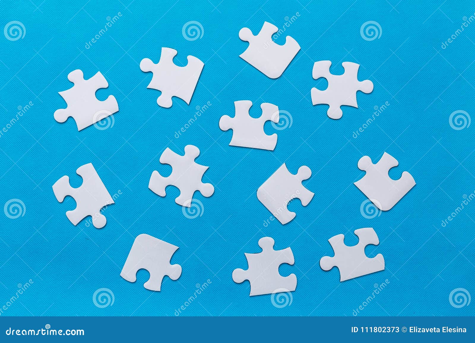 Abstract Puzzle Background with Piece Missing Stock Image - Image of ...