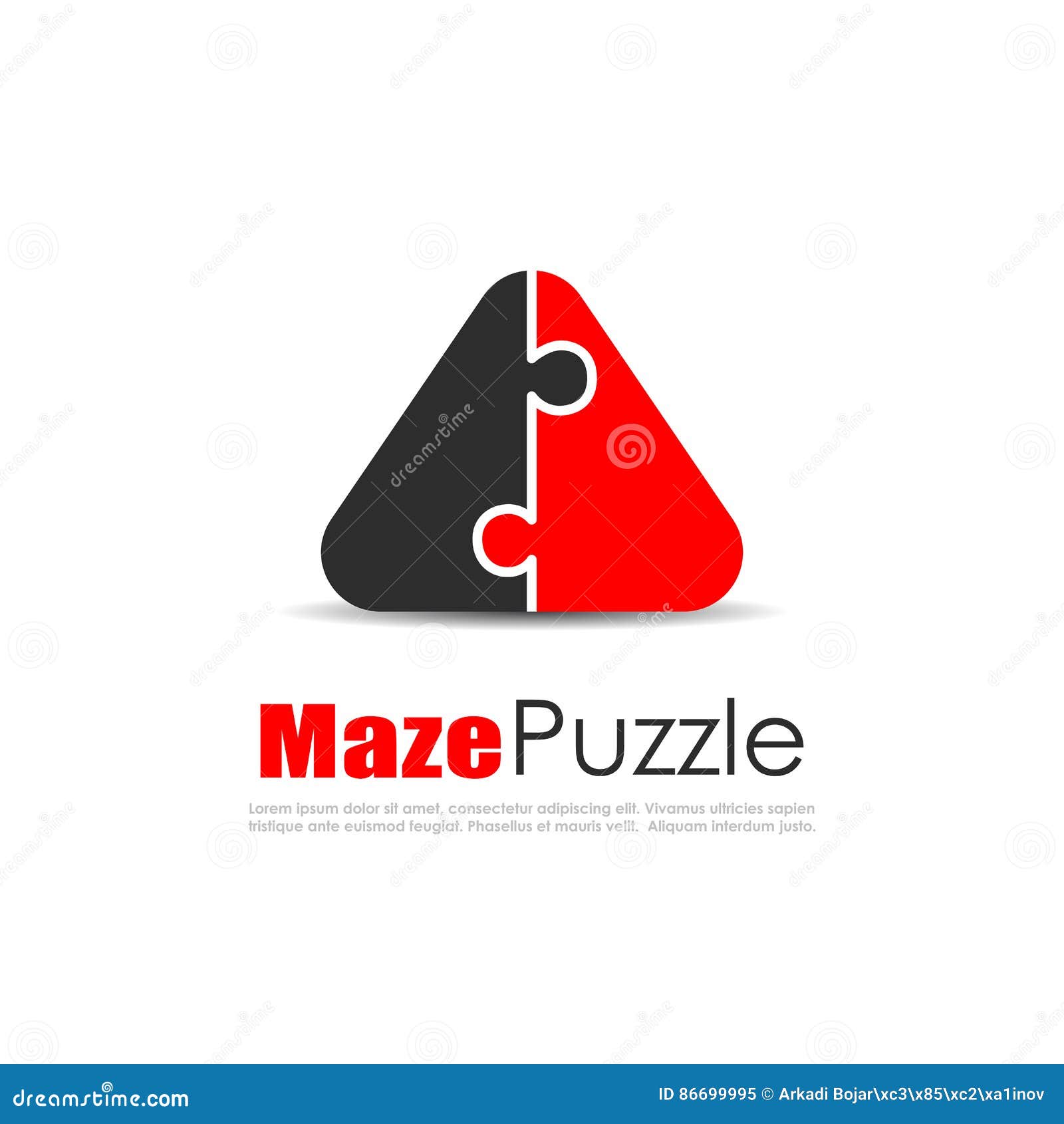 Abstract Puzzle Logo, Unity Concept Stock Vector - Illustration of ...