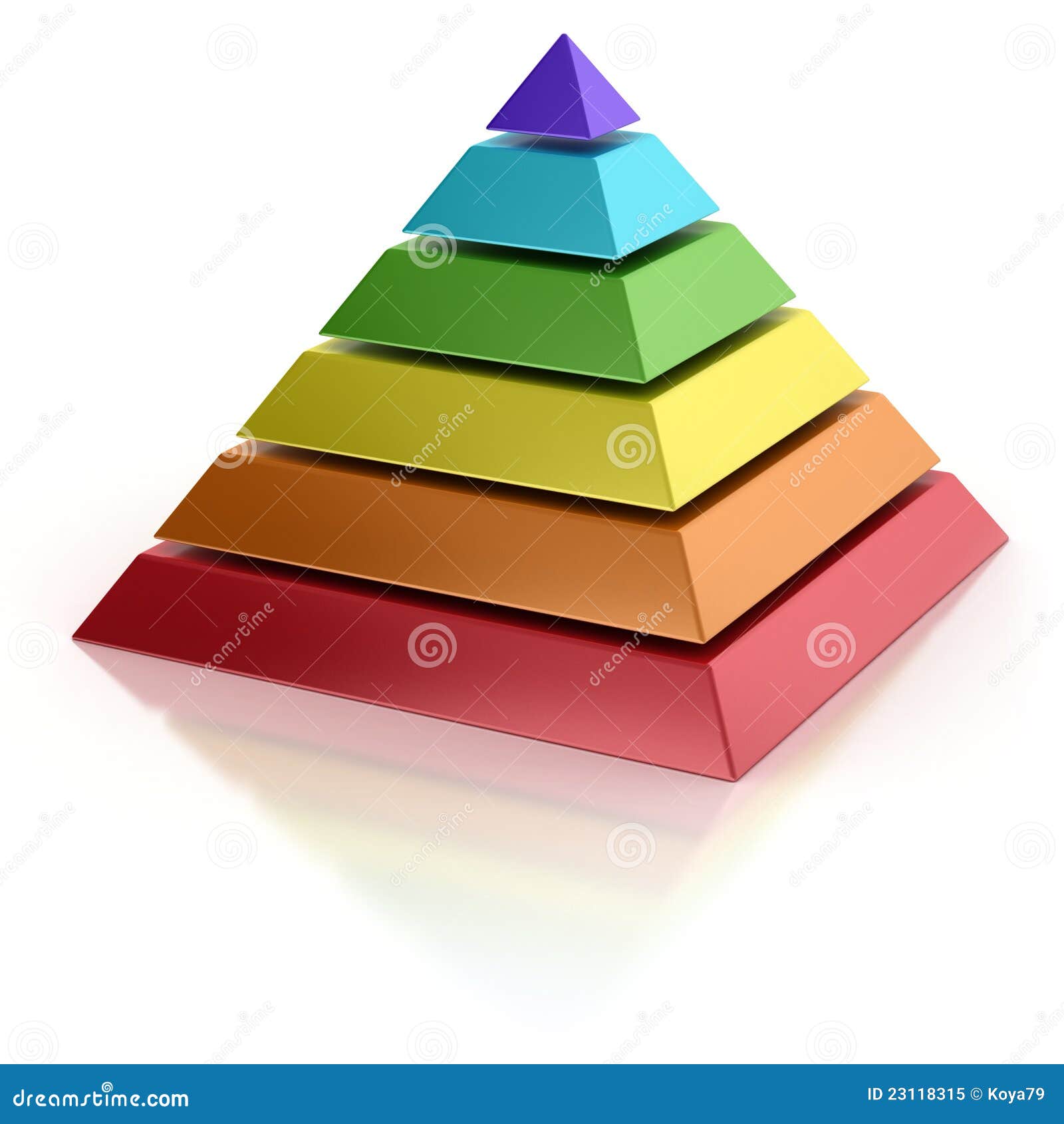 Abstract pyramid stock illustration. Illustration of generated - 23118315