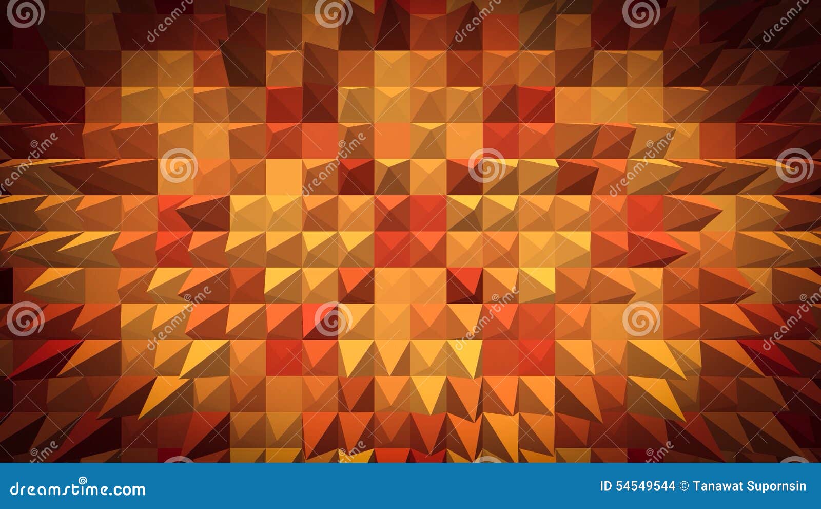 Abstract PyrAmids Pattern Wallpaper. Stock Illustration - Illustration ...