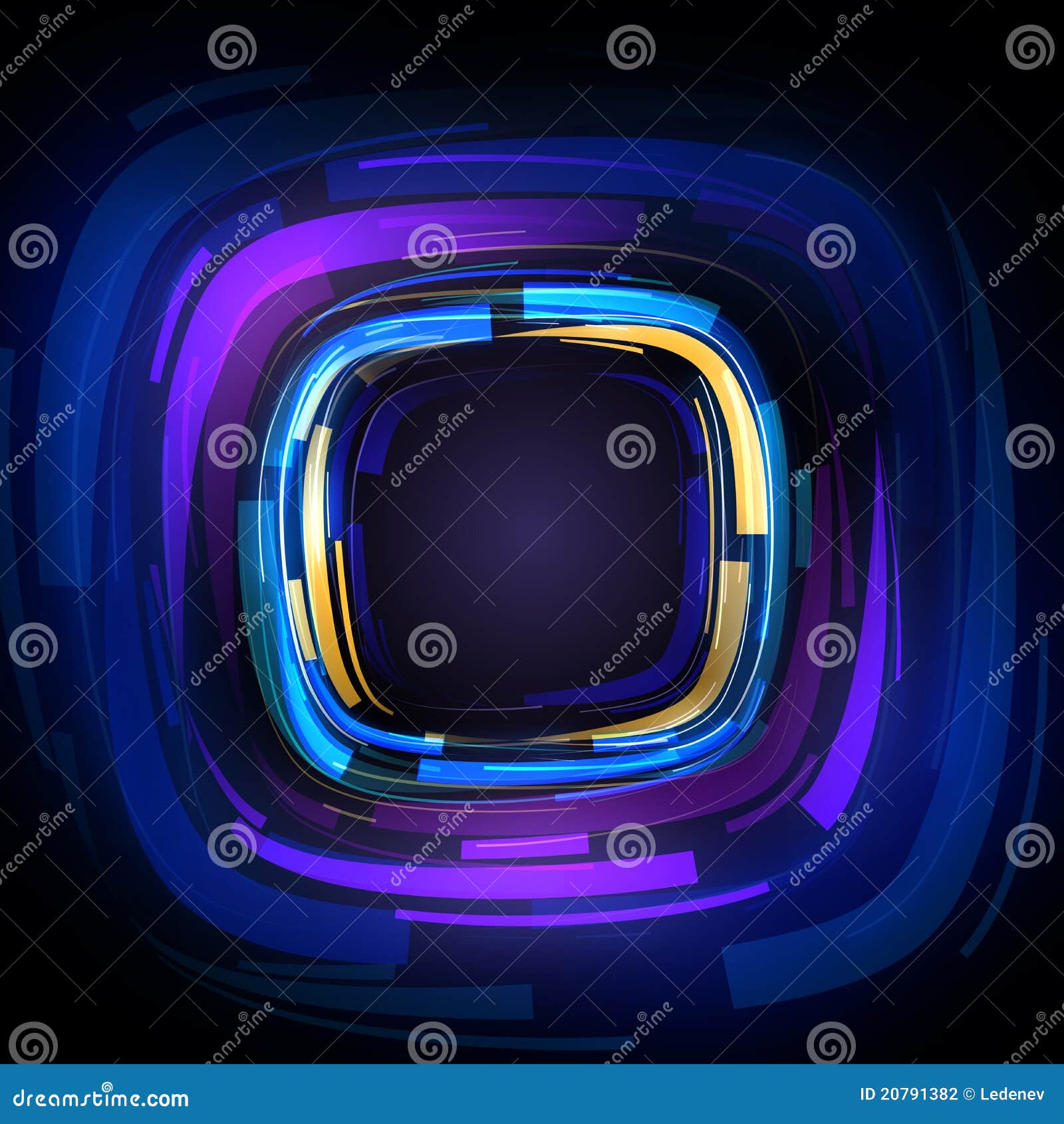 Abstract quad shape stock illustration. Illustration of graphic - 20791382