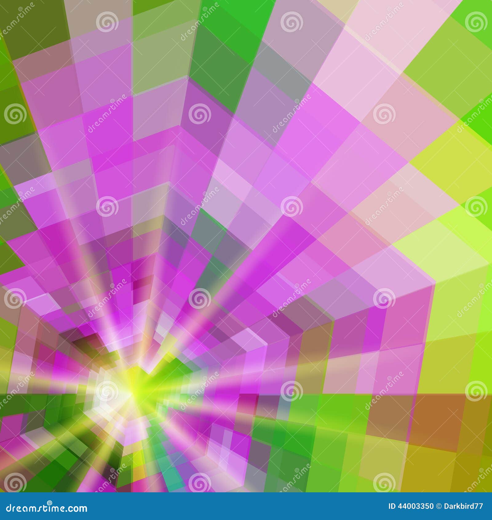 Abstract Quadrangle Colorful Shining Background Stock Illustration ...